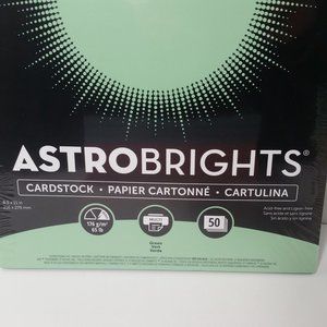 Astrobrights | Office | Astrobrights Cardstock Scrapbook Paper Green ...